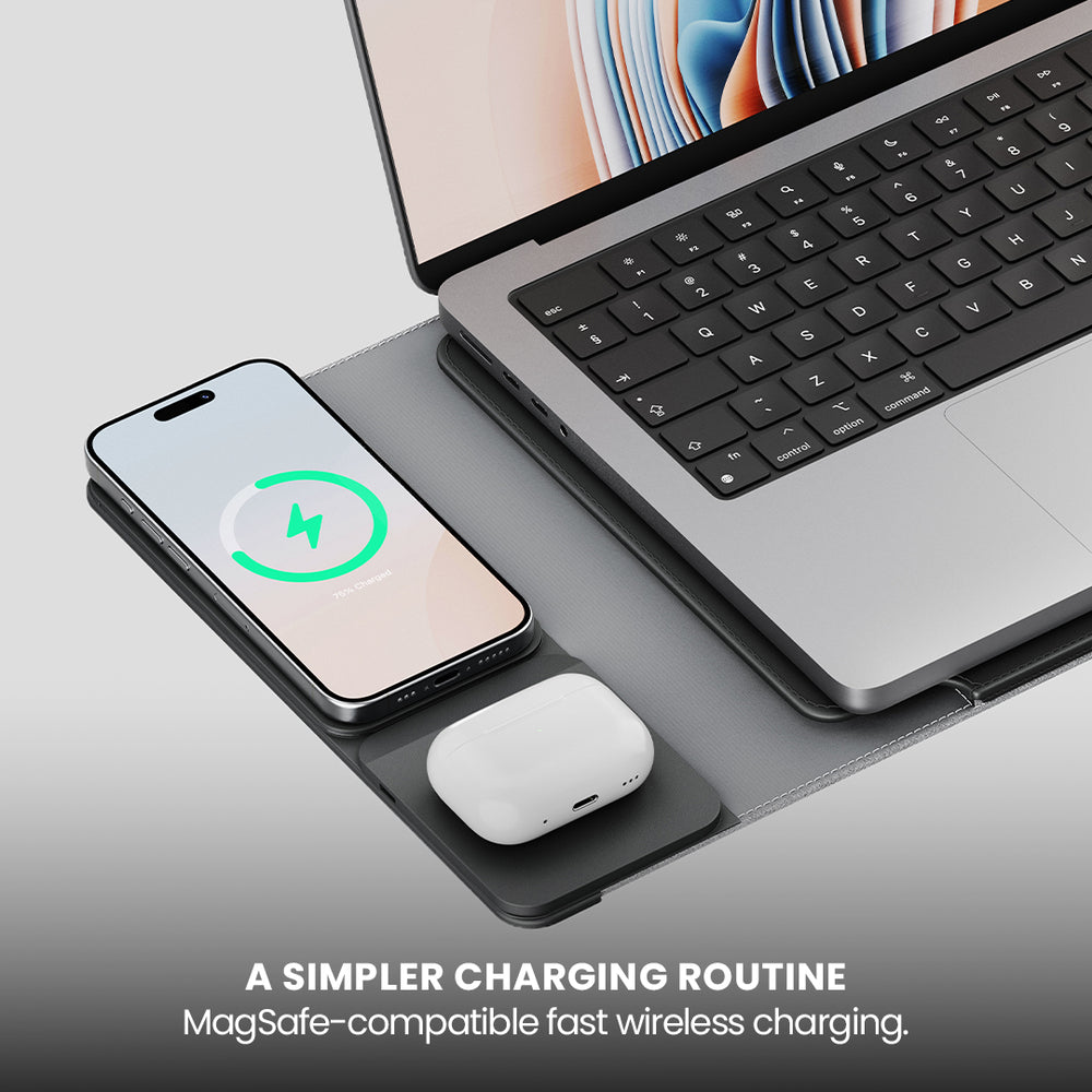 NEXA LIFT Laptop Sleeve With Charging Stand