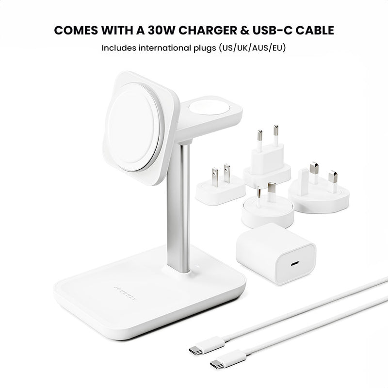 TRIO ULTRA 3-in-1 Fast Wireless Charging Station